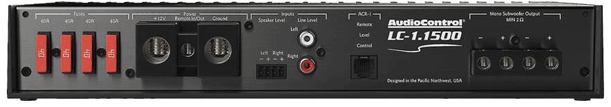 Product Spotlight: AudioControl LC-1.1500 Mono Subwoofer Amplifier