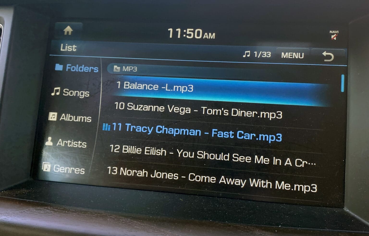 Don’t Put All Your Songs in One Folder on Your USB Drive