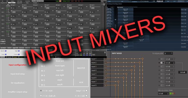 DSP 101: Input Connections and Signal Mixing