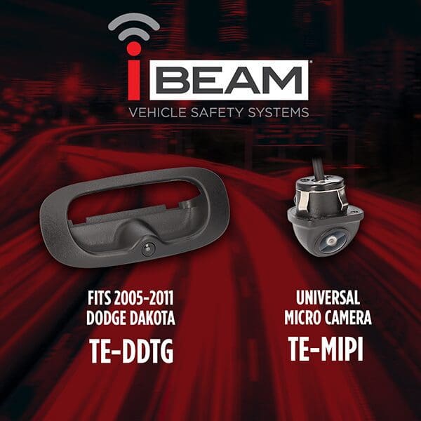 iBEAM Ships New Tailgate Handle Cameras and Window Mount