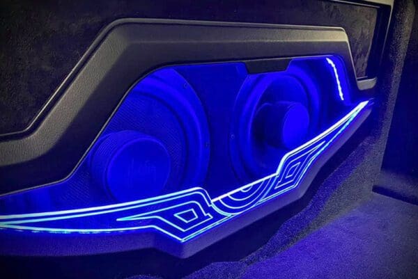 Acrylic and Glass Accent the Coolest Car Audio Installations