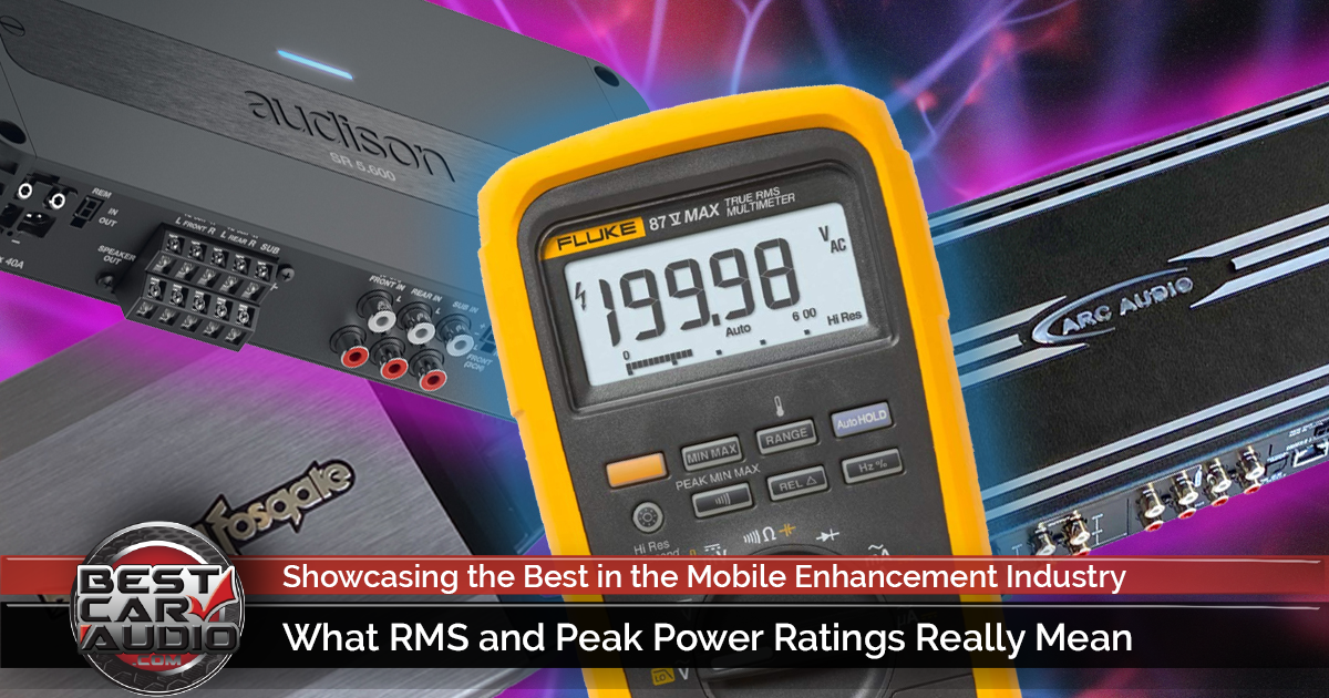 What RMS and Peak Power Ratings Really Mean