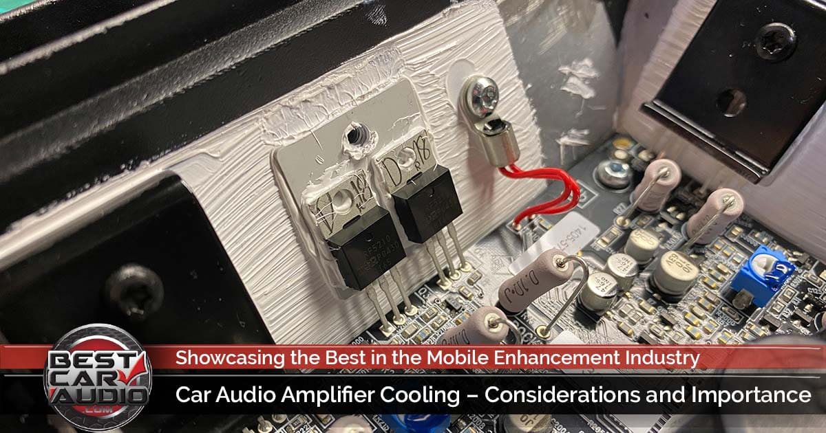 Car Audio Amplifier Cooling – Considerations and Importance