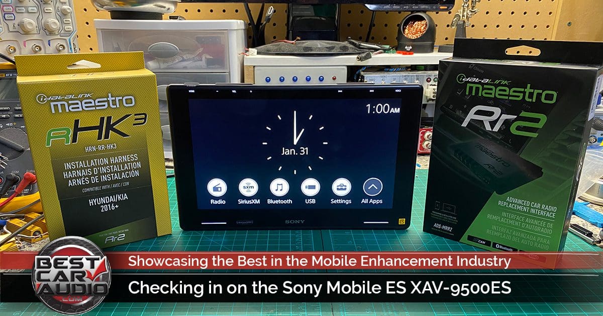 Checking in on the Sony Mobile ES XAV-9500ES