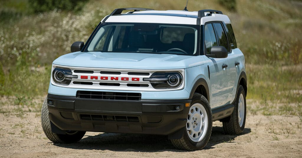 2023 Ford Bronco Sport Heritage Limited. Modern Retro.