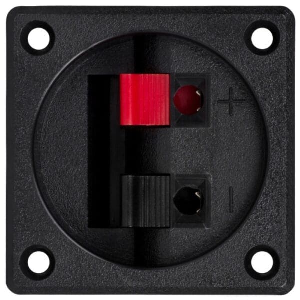 Subwoofer Enclosure Terminals Cups and Connections