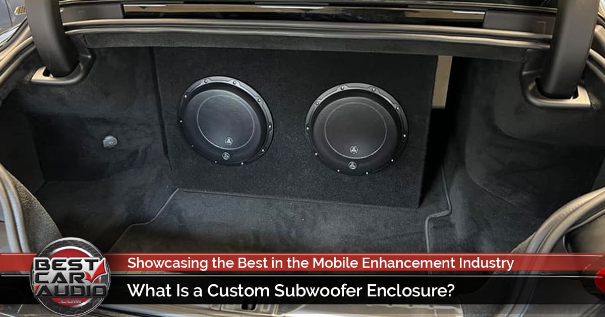 The Art & Science of Custom Subwoofer Enclosures in Cars