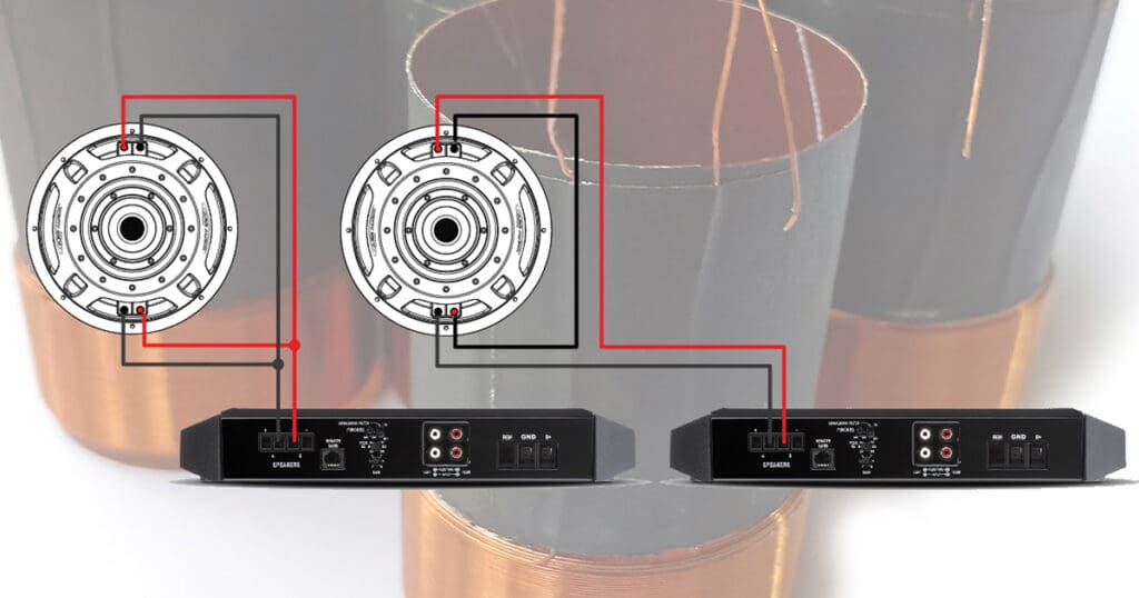 How Does Series and Parallel Voice Coil Wiring Affect Subwoofer Output?