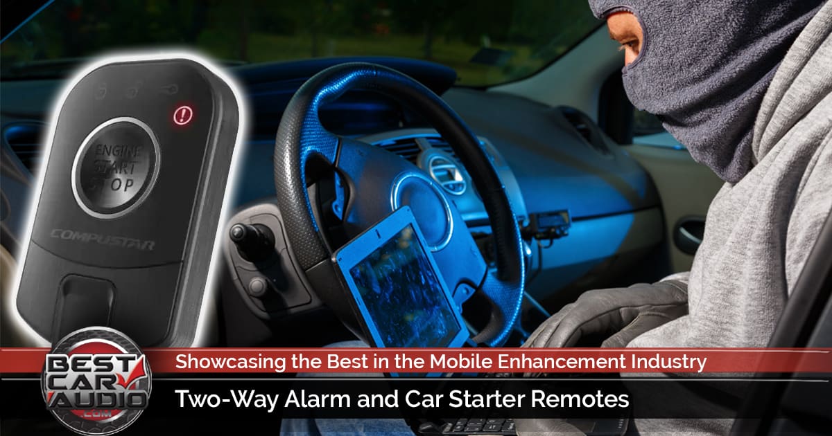 Two-Way Alarm and Car Starter Remotes