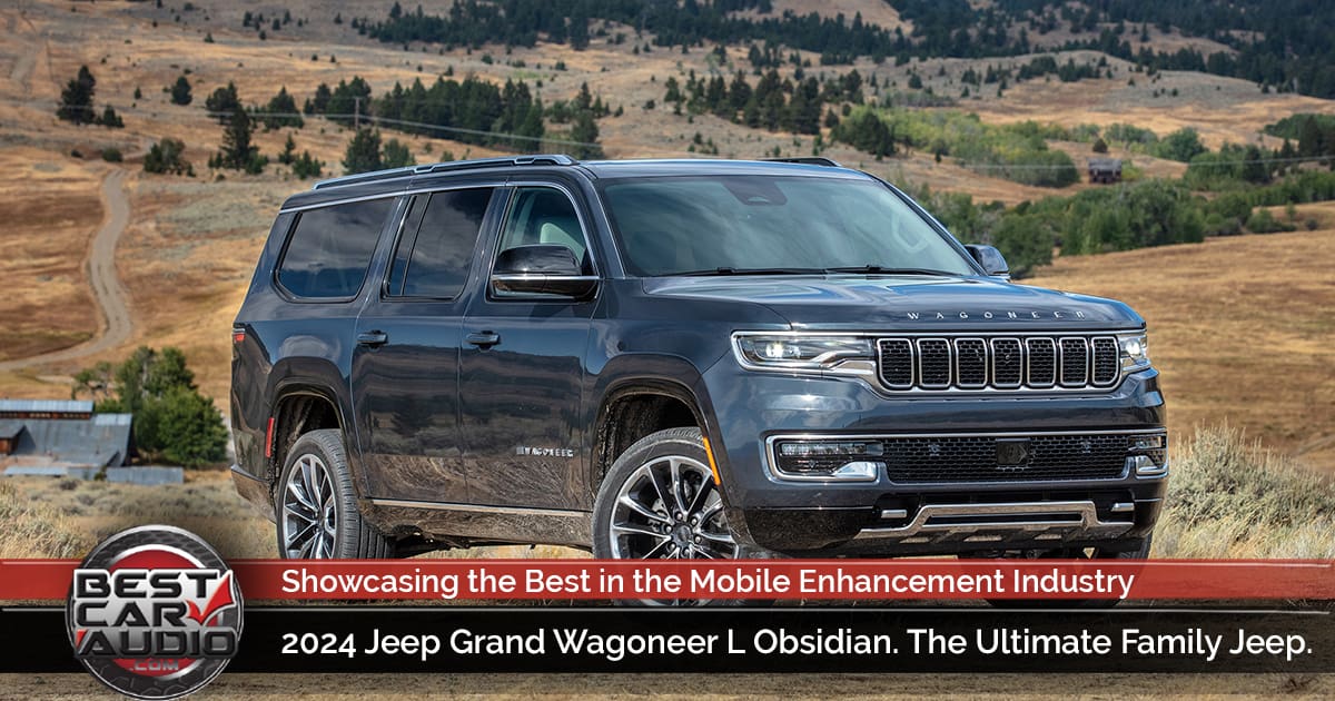 2024 Jeep Grand Wagoneer L Obsidian. The Ultimate Family Jeep.