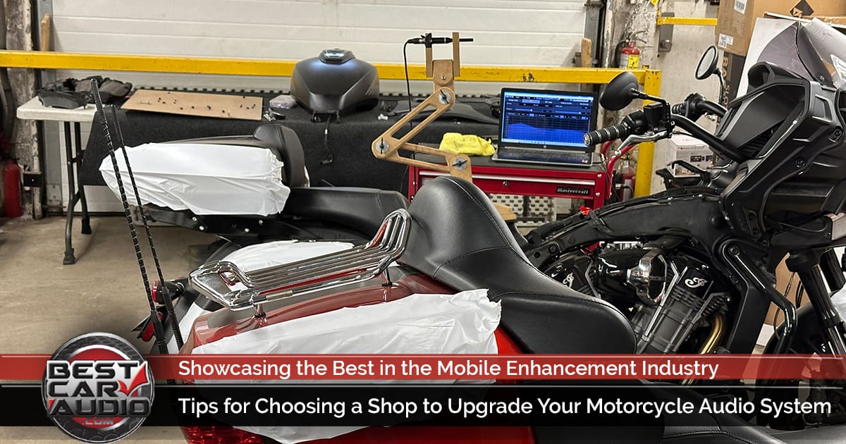 Tips for Choosing a Shop to Upgrade Your Motorcycle Audio System