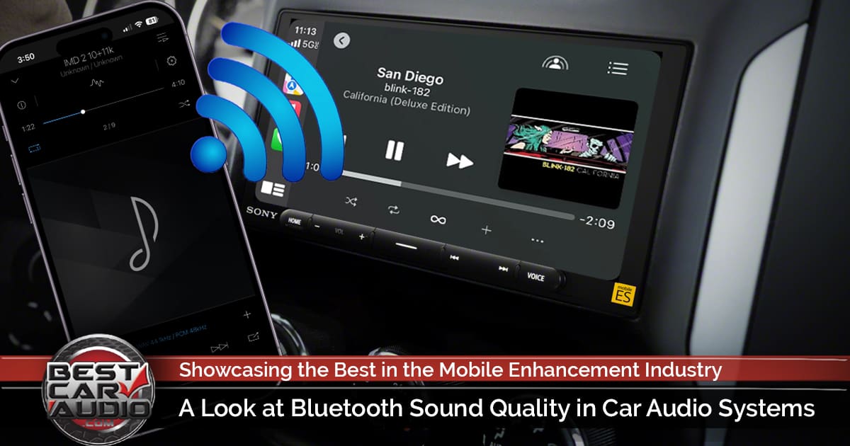 A Look at Bluetooth Sound Quality in Car Audio Systems