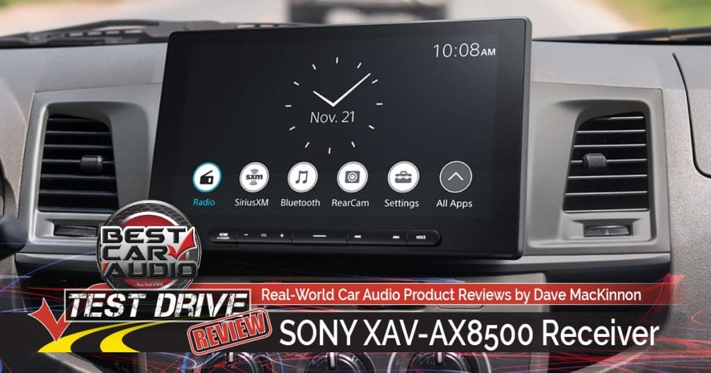 Discover features and performance in our Sony XAV-AX8500 Review
