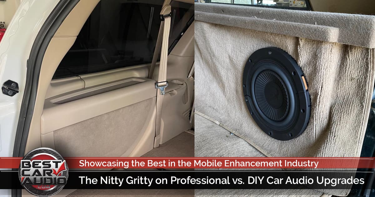 The Pros and Cons of Professional vs. DIY Car Audio Upgrades