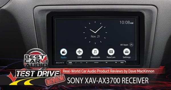 BestCarAudio.com’s full Test Drive Review of the Sony XAV-AX3700 ...