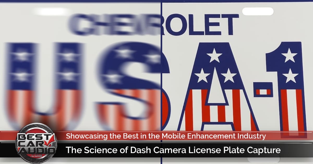Dash Camera Features That Improve License Plate Capture