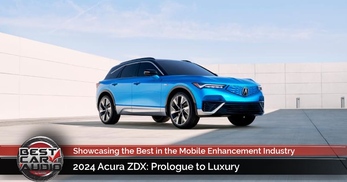 2024 Acura ZDX: The Ultimate Electric Luxury SUV Experience Awaits!