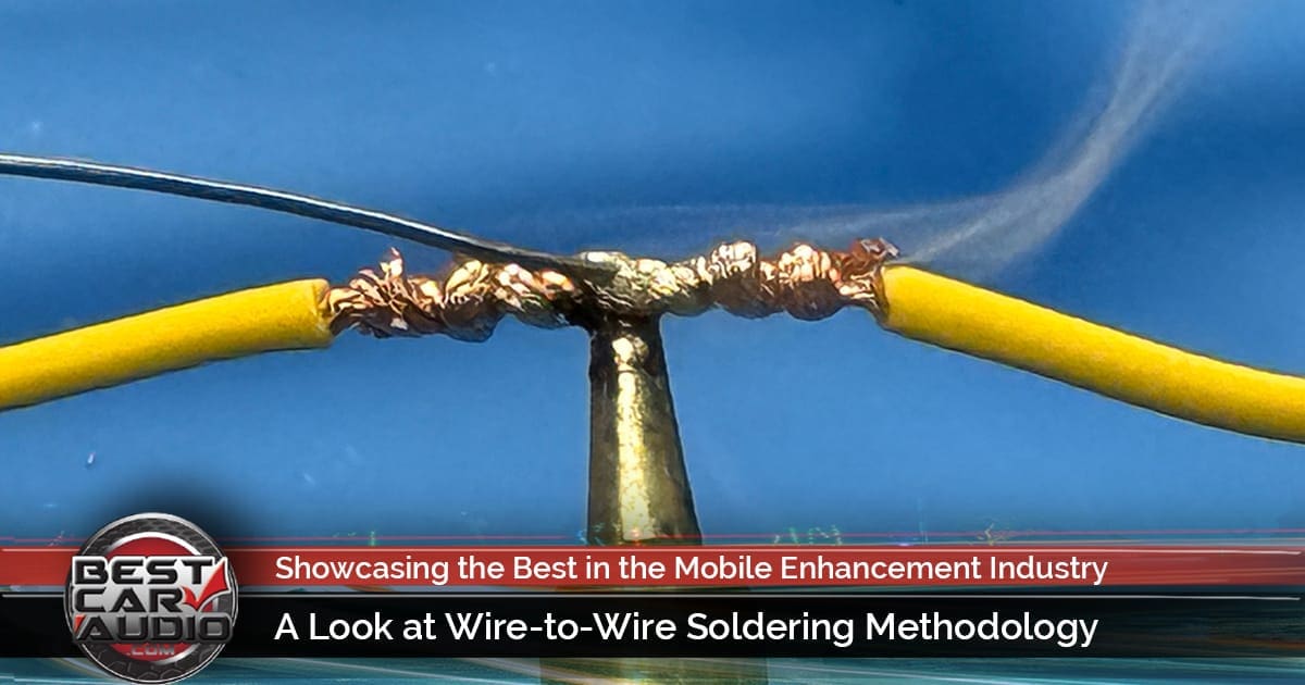 We Look at the Process of Wire-to-Wire Soldering