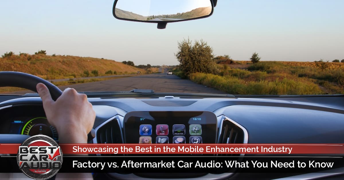 Upgrade Your Car’s Sound: Why Aftermarket Audio Beats Factory Systems
