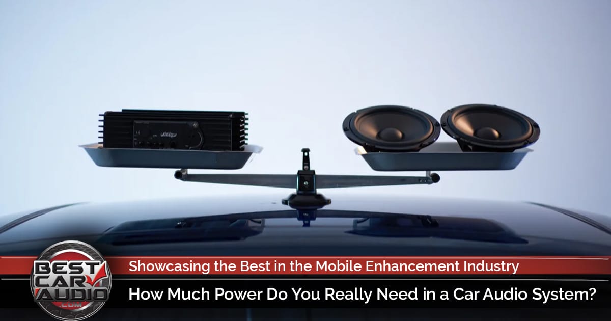 Stop Chasing Watts: Smart Tips for Matching Car Amplifiers and Speakers