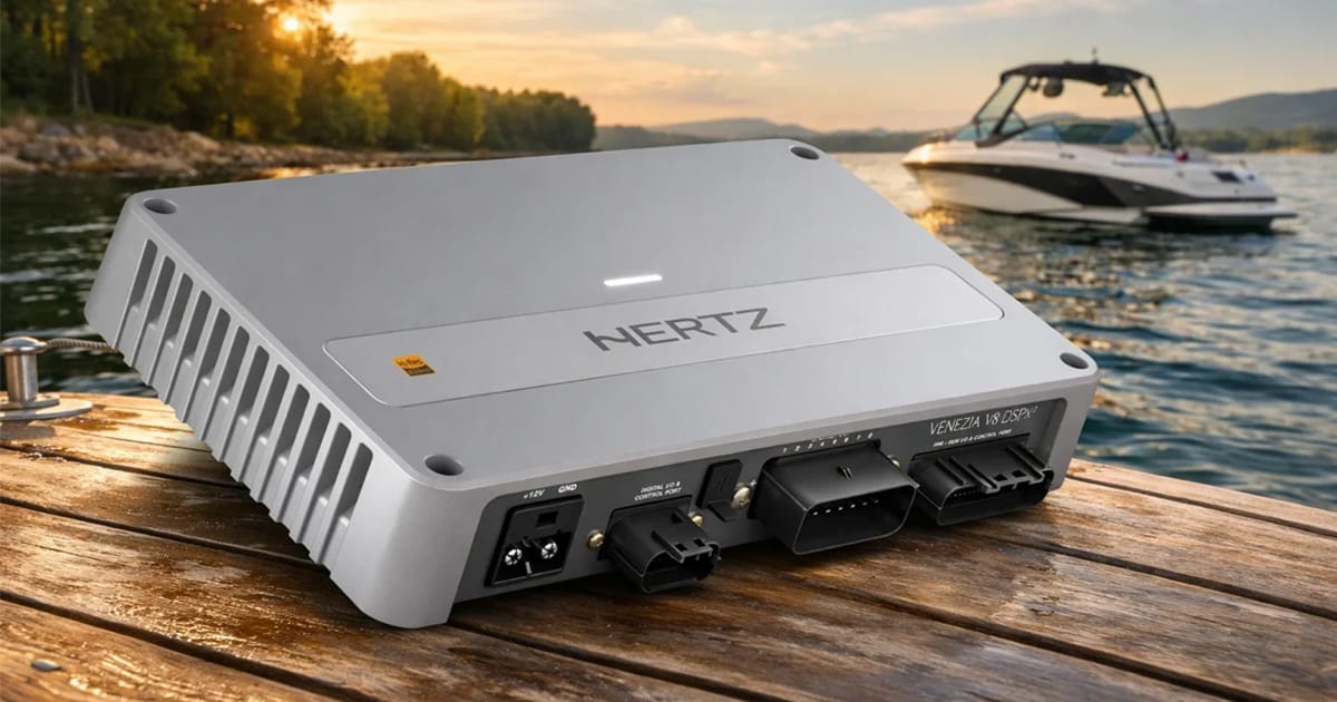 Hertz VENEZIA V8 DSPx² Explained: Marine-Grade DSP Amplifier for Tuned ...