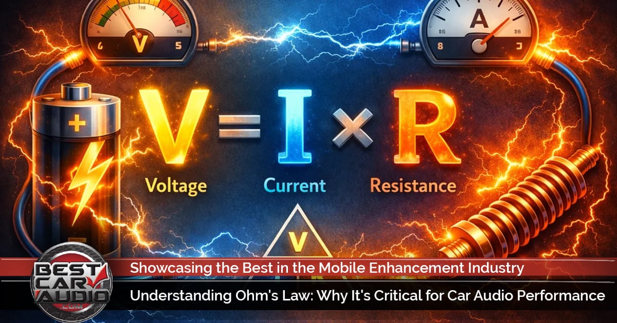 Car Audio Ohm's Law Guide: Calculate Power Wire Size and Prevent ...